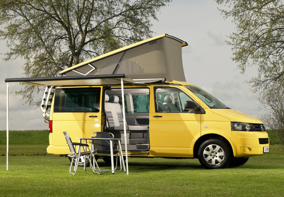 Volkswagen T5 California Beach UK-spec 2009 wallpapers