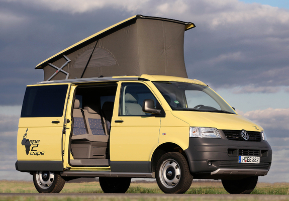 Volkswagen T5 California Beach Cape2Cape 2009 wallpapers