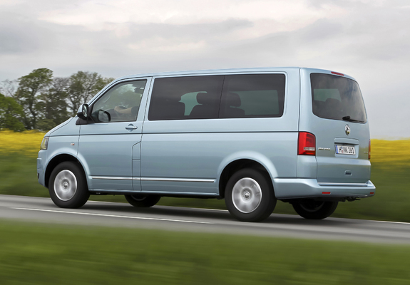 Volkswagen T5 Multivan BlueMotion 2011 wallpapers