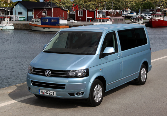 Volkswagen T5 Multivan BlueMotion 2011 wallpapers