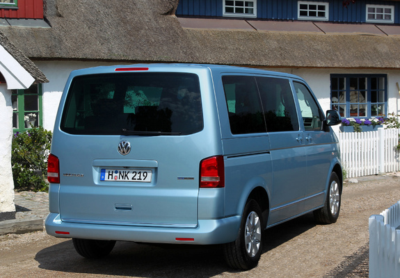 Volkswagen T5 Multivan BlueMotion 2011 wallpapers