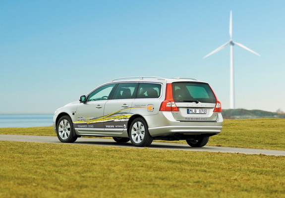 Volvo V70 Plug-in Hybrid Prototype 2009 wallpapers