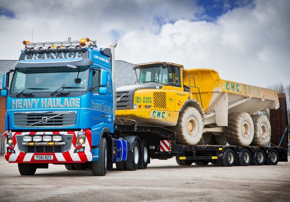 Volvo FH16 600 6x4 UK-spec 2008 wallpapers