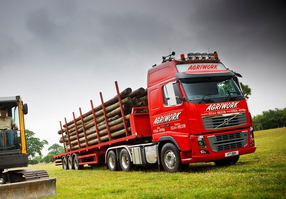 Volvo FH16 700 6x4 UK-spec 2008 wallpapers