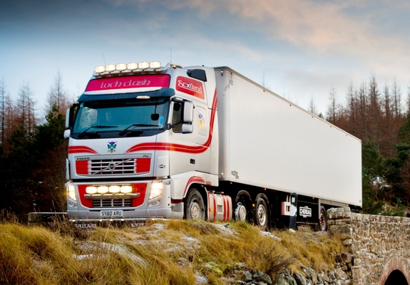 Volvo FH 540 6x2 UK-spec 2008 wallpapers