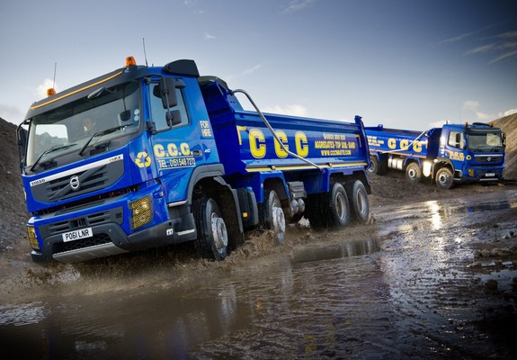 Volvo FMX 8x4 UK-spec 2010–13 photos