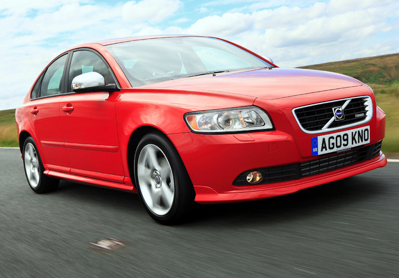 Volvo S40 R-Design UK-spec 2008–09 wallpapers