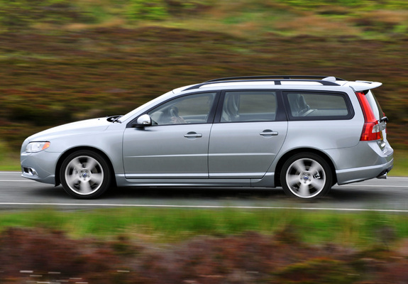 Volvo V70 R-Design UK-spec 2009–11 photos