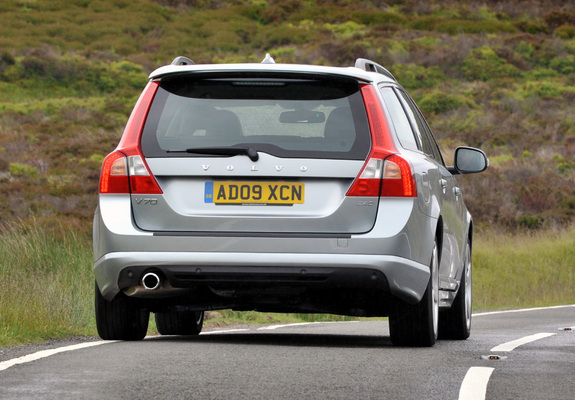 Volvo V70 R-Design UK-spec 2009–11 wallpapers